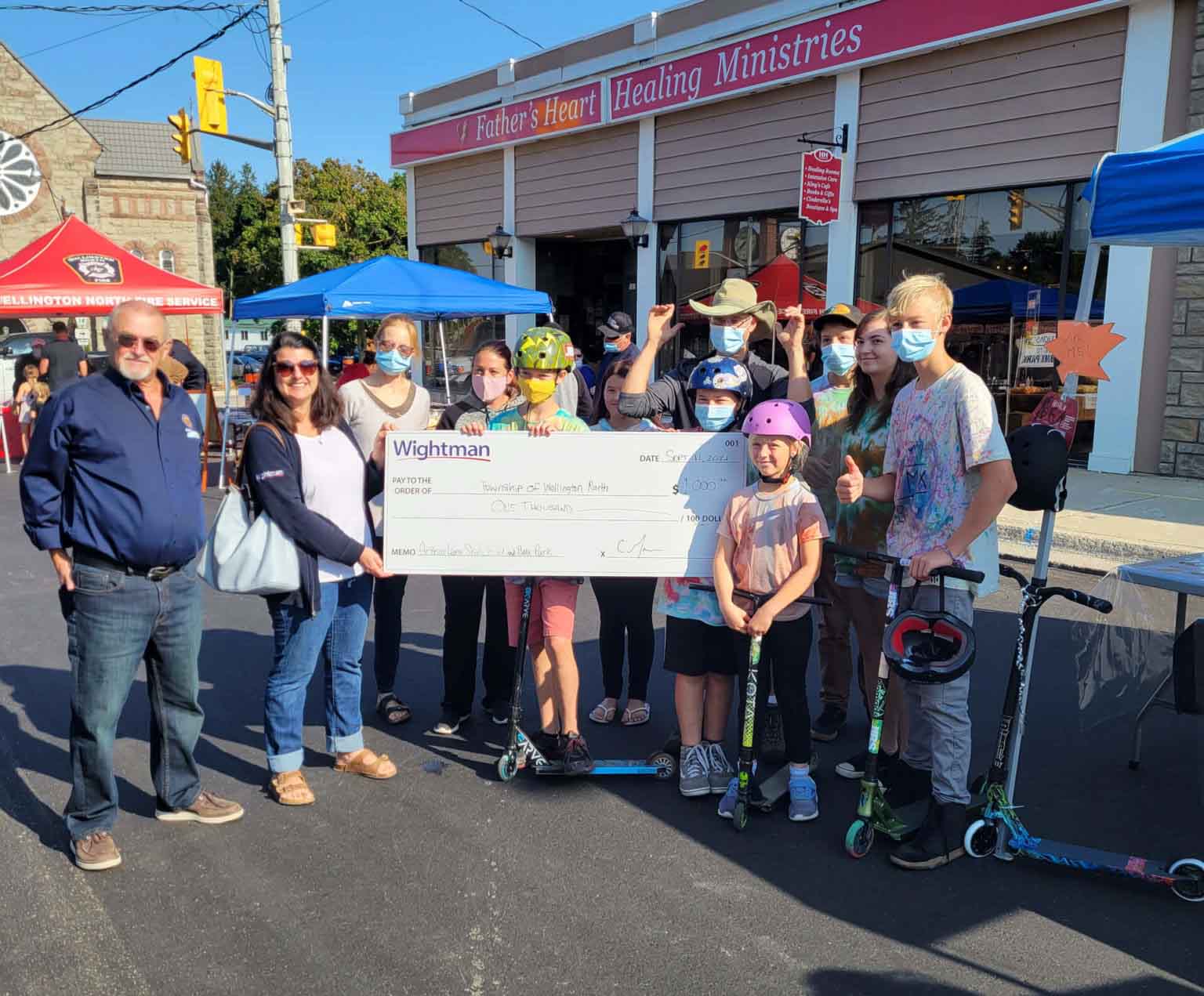Arthur Lions Skatepark - Wightman Telecom